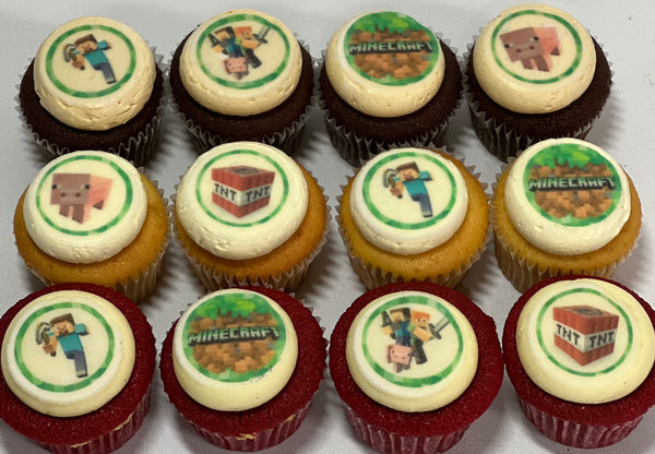 Minecraft Cupcakes – Little Cupcakes