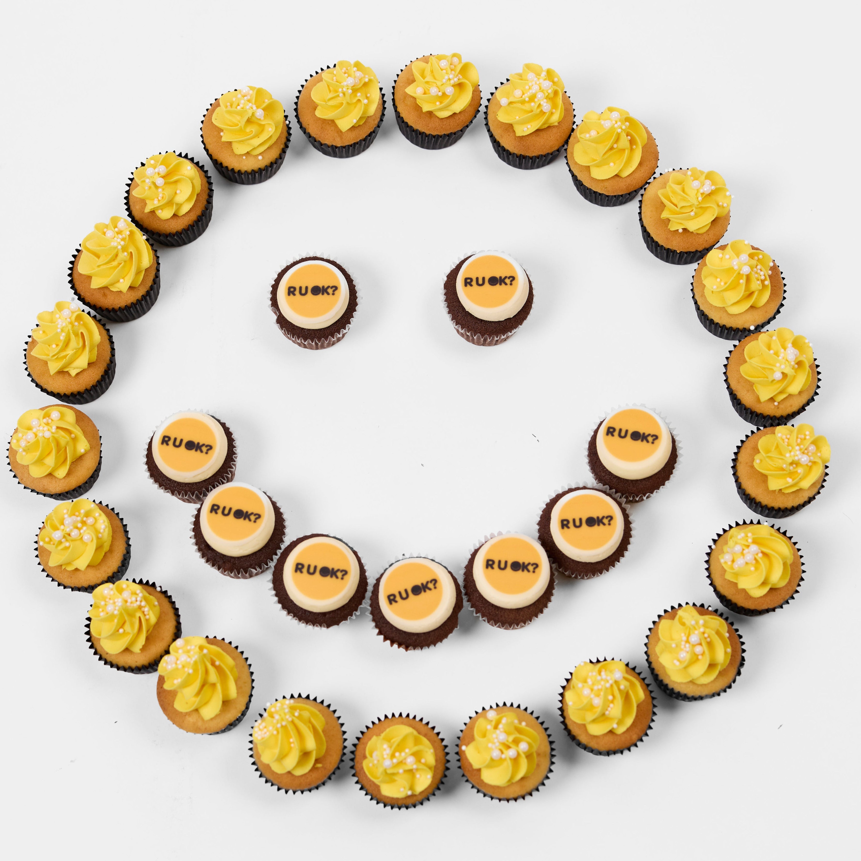 Shop R U OK? Day Cupcakes Online in Australia – Little Cupcakes