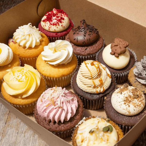 Assorted Packs - mini or standard cupcake box | Little Cupcakes