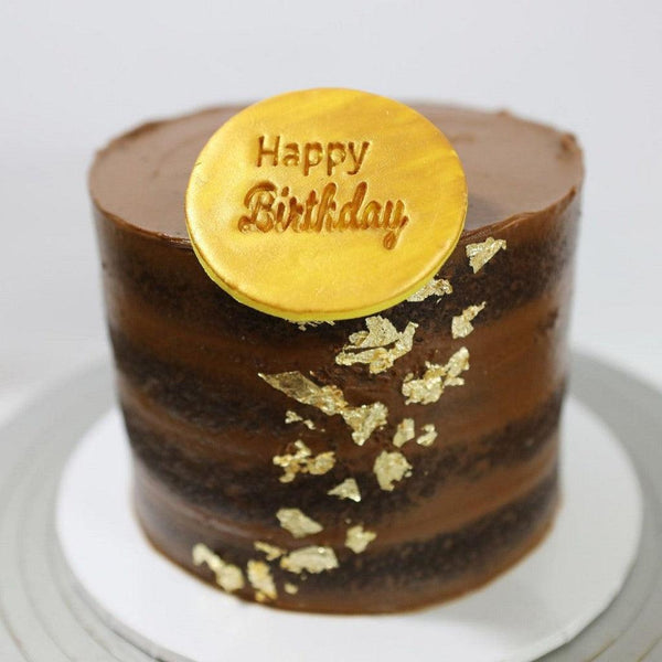 Happy Birthday Disc | Cake Topper | Little Cupcakes Melbourne